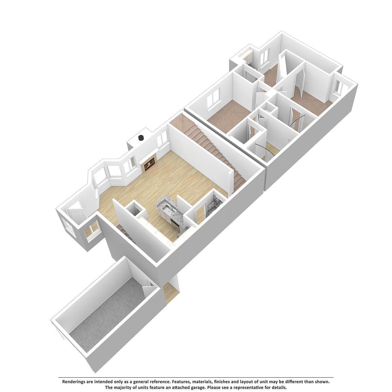 Charlotte Townhomes | Highlands at Alexander Pointe | Home